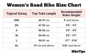 Womens Road Bike Sizes Explained [With Womens Road Bike Size Chart] (2026)